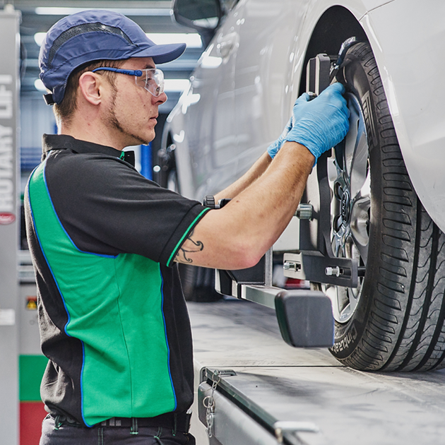 Computerised Front Wheel Alignment | ATS Euromaster